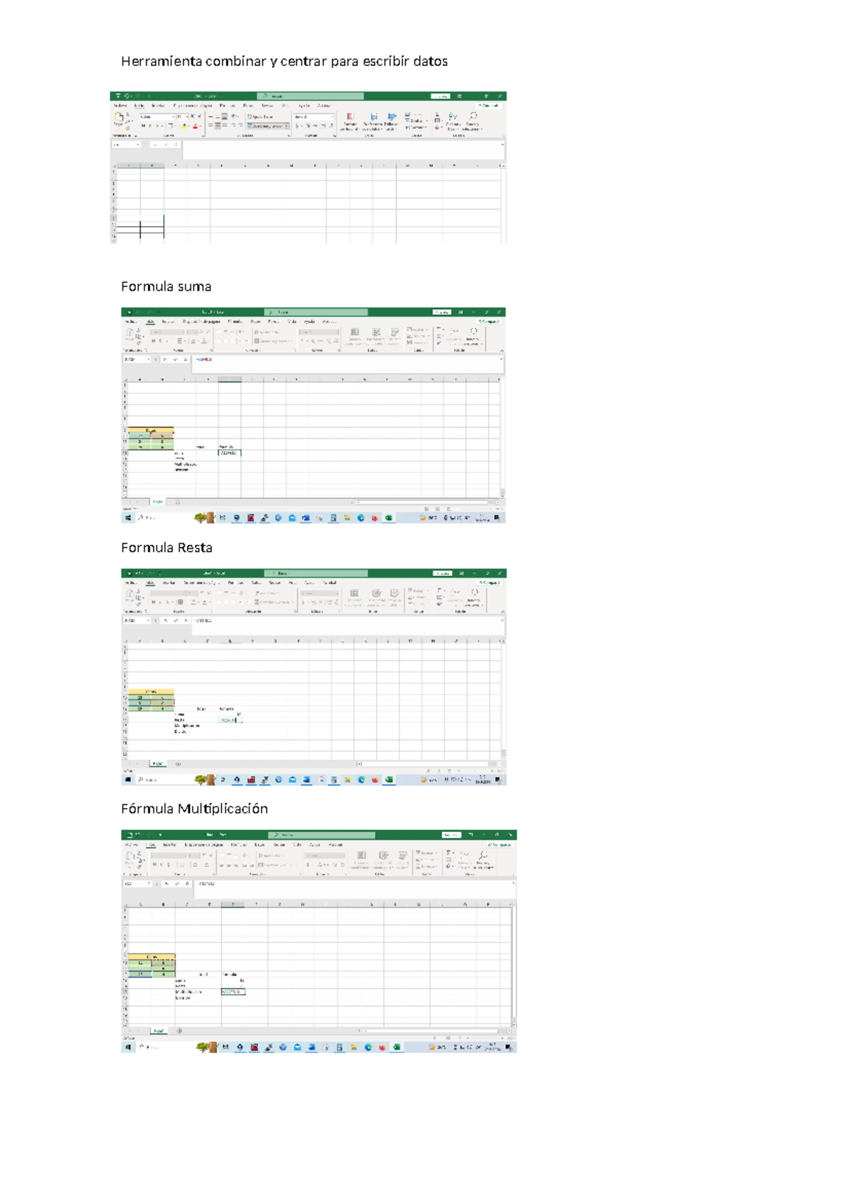Pasos de formulas - Estudiante - Tecnologías De La Información Y La ...
