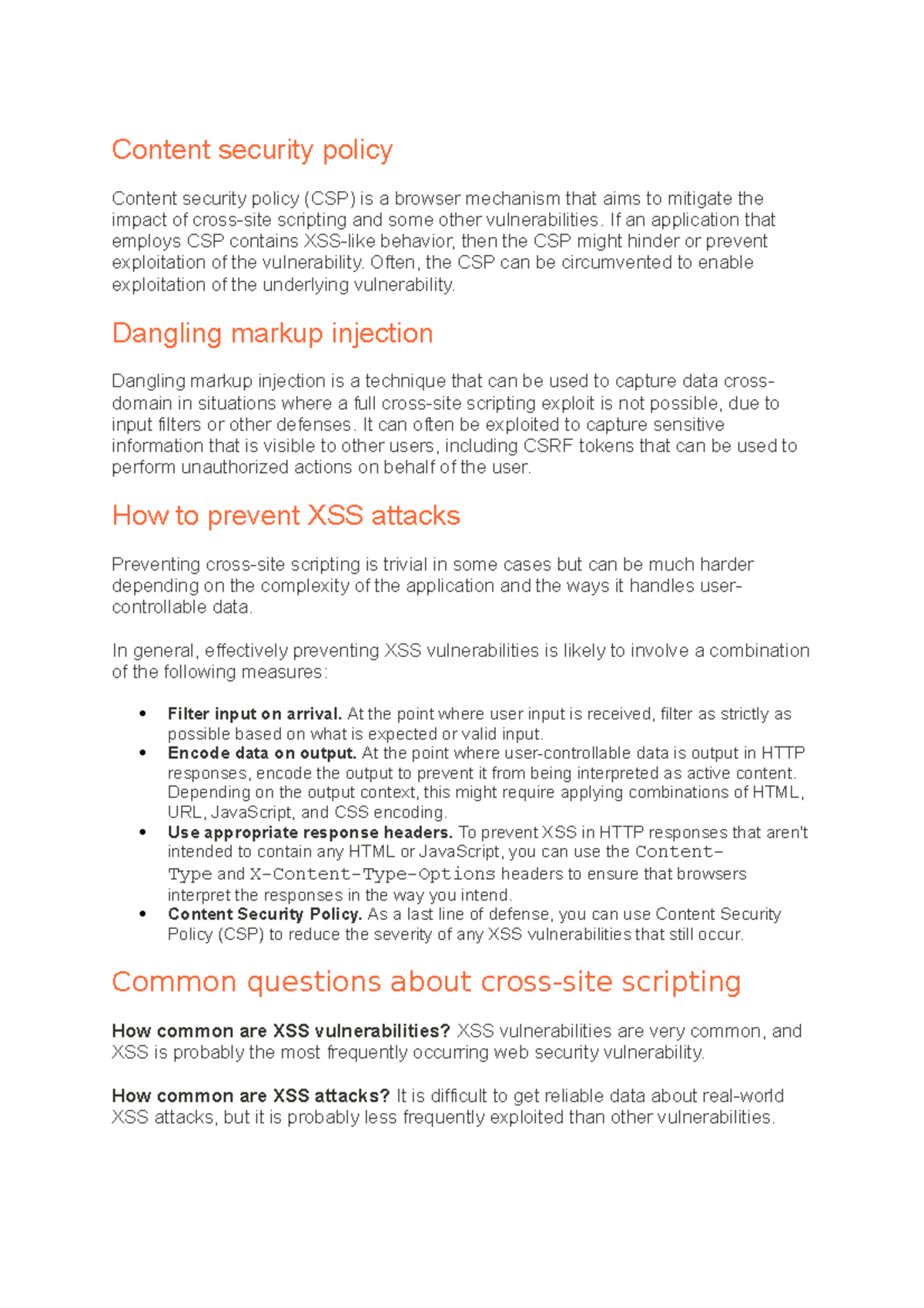 Impact Of Reflected Xss Attacks How To Prevent Xss Attacks Content Security Policy Content