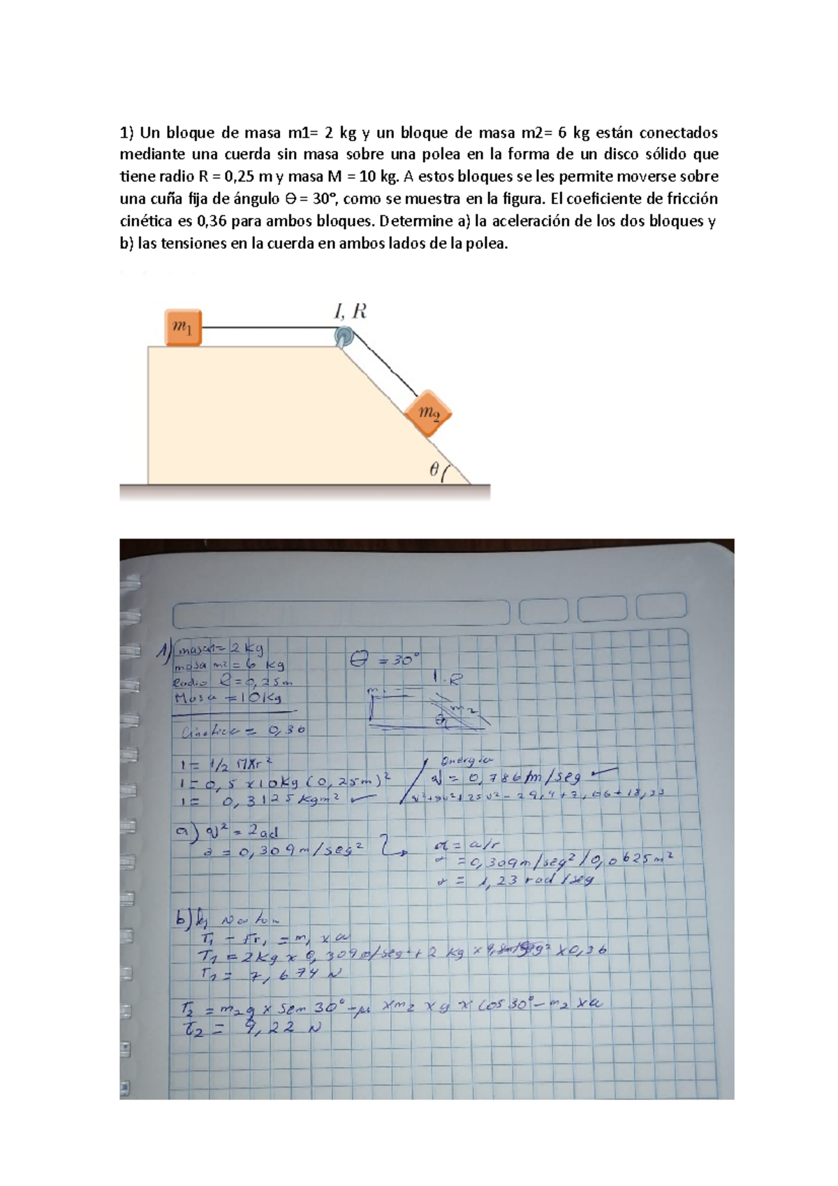 S14 s2 Ejercicios 1 Un Bloque De Masa M1 2 Kg Y Un Bloque De Masa S14 s2 Ejercicios 1 Un Bloque De Masa M1 2 Kg Y Un Bloque De Masa