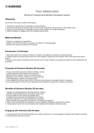 Lesson 6 EDUC 319 - not - Name: Chrishel Alberto Date: August 22, 2024 ...
