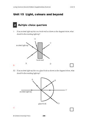 Supp. Ex. - 07 Living things and air - Unit 7 Living things and air A ...