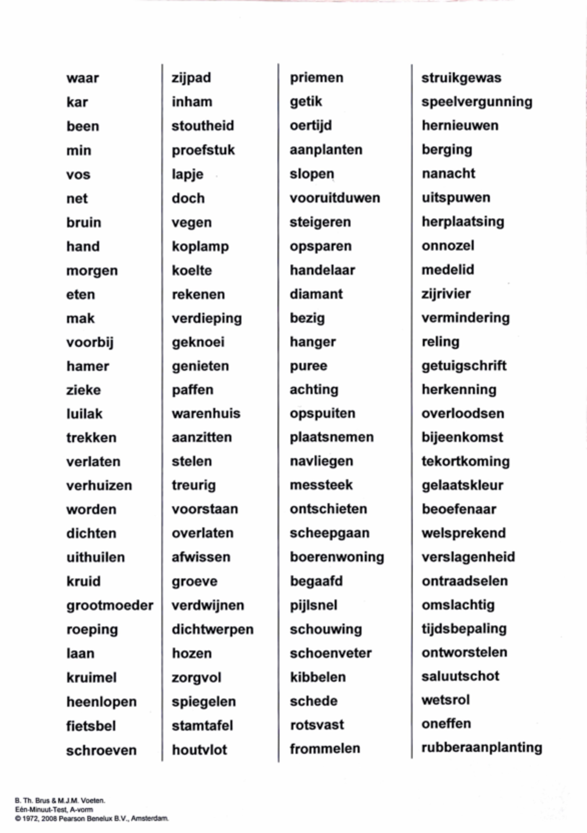 EMT leeskaart versie A - kunststoffen - Studocu