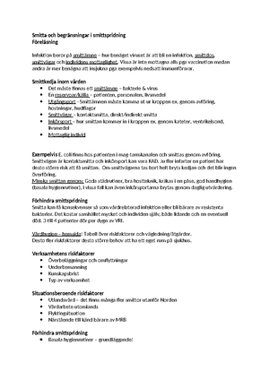 Abcde och ATLS - Anteckningar från föreläsning - ABCDE och ATLS ...