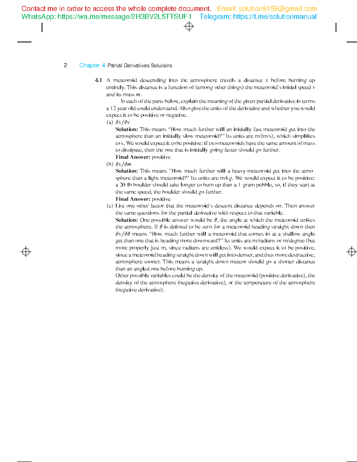 Solution Manual Mathematical Methods in Engineering and Physics by Gary ...