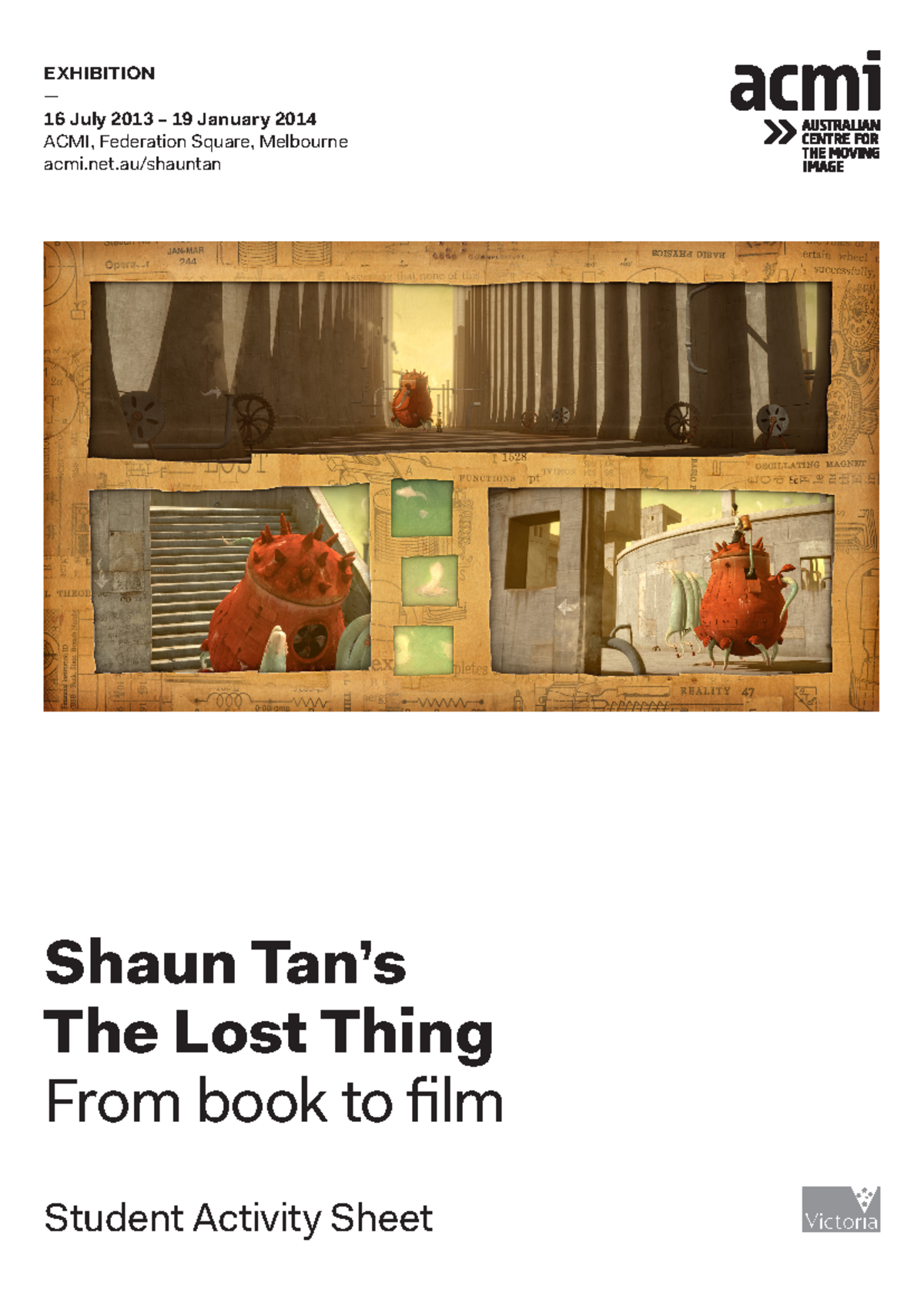 Shaun tan activity kit - Shaun Tan’s The Lost Thing From book to film ...