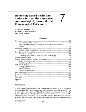 Forensic Entomology Third Instars of European Blowflies - J. Amendt et ...