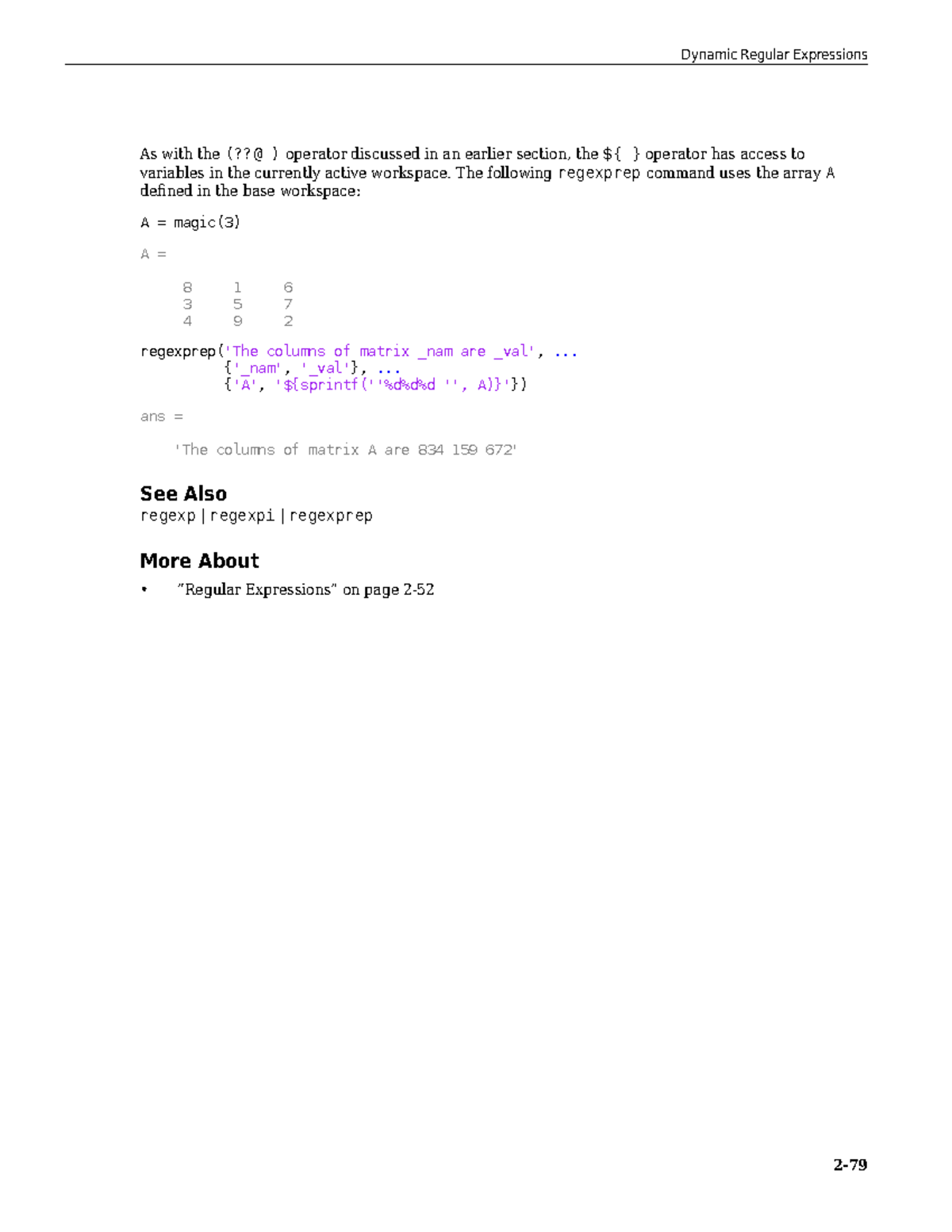 Matlab Prog 14 As With The Operator Discussed In An Earlier Section The { } Operator