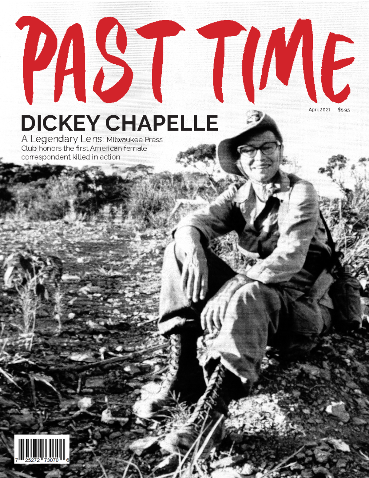 Magazine Spread - Dickey Chapelle - PAST TIME DICKEY CHAPELLE A ...