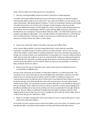 [Solved] 1 Review the SARA Model 2 Select the community you will target ...