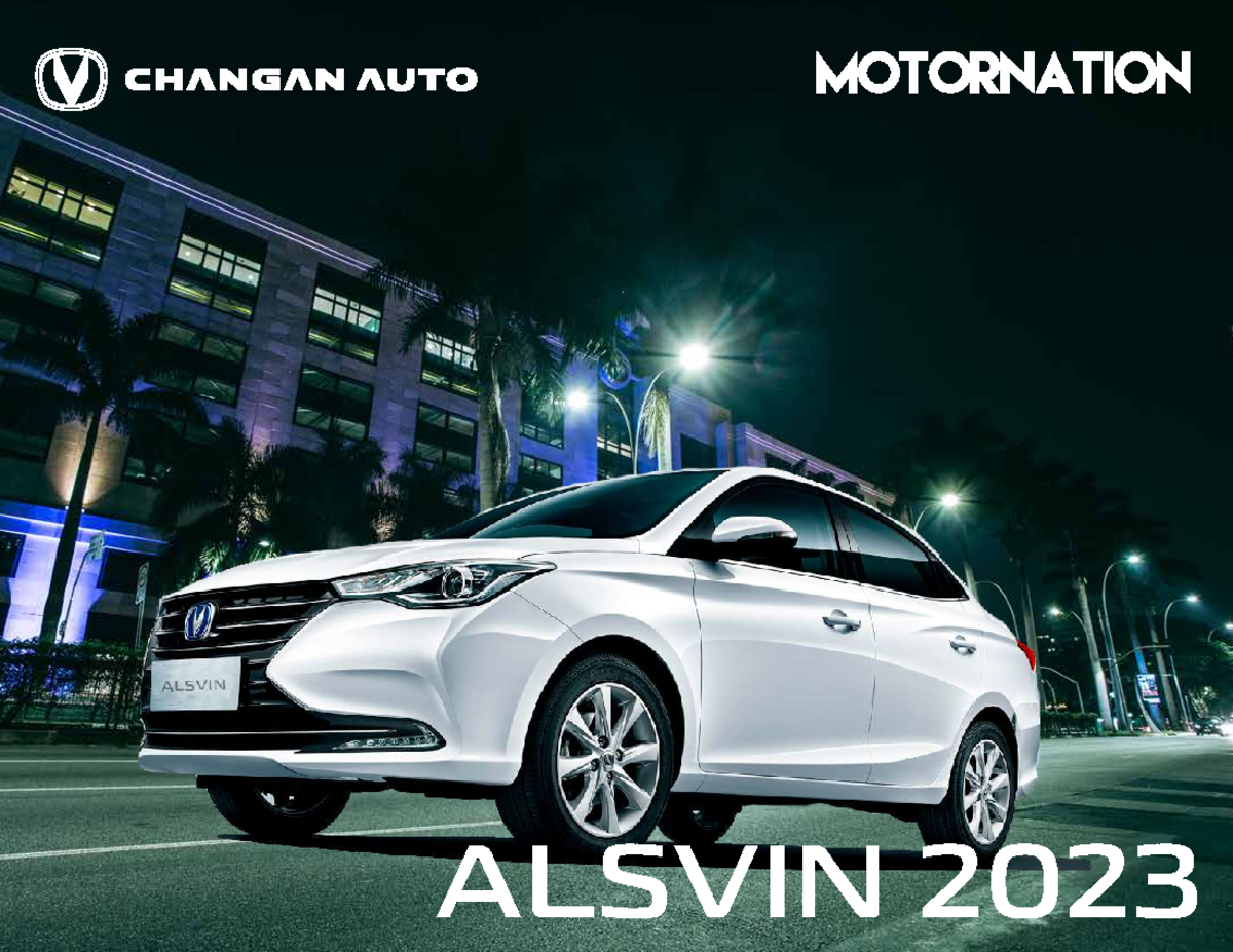 Changan Alsvin 2023 Ficha te cnica - ALSVIN COLORES Blanco Rojo Plata ...