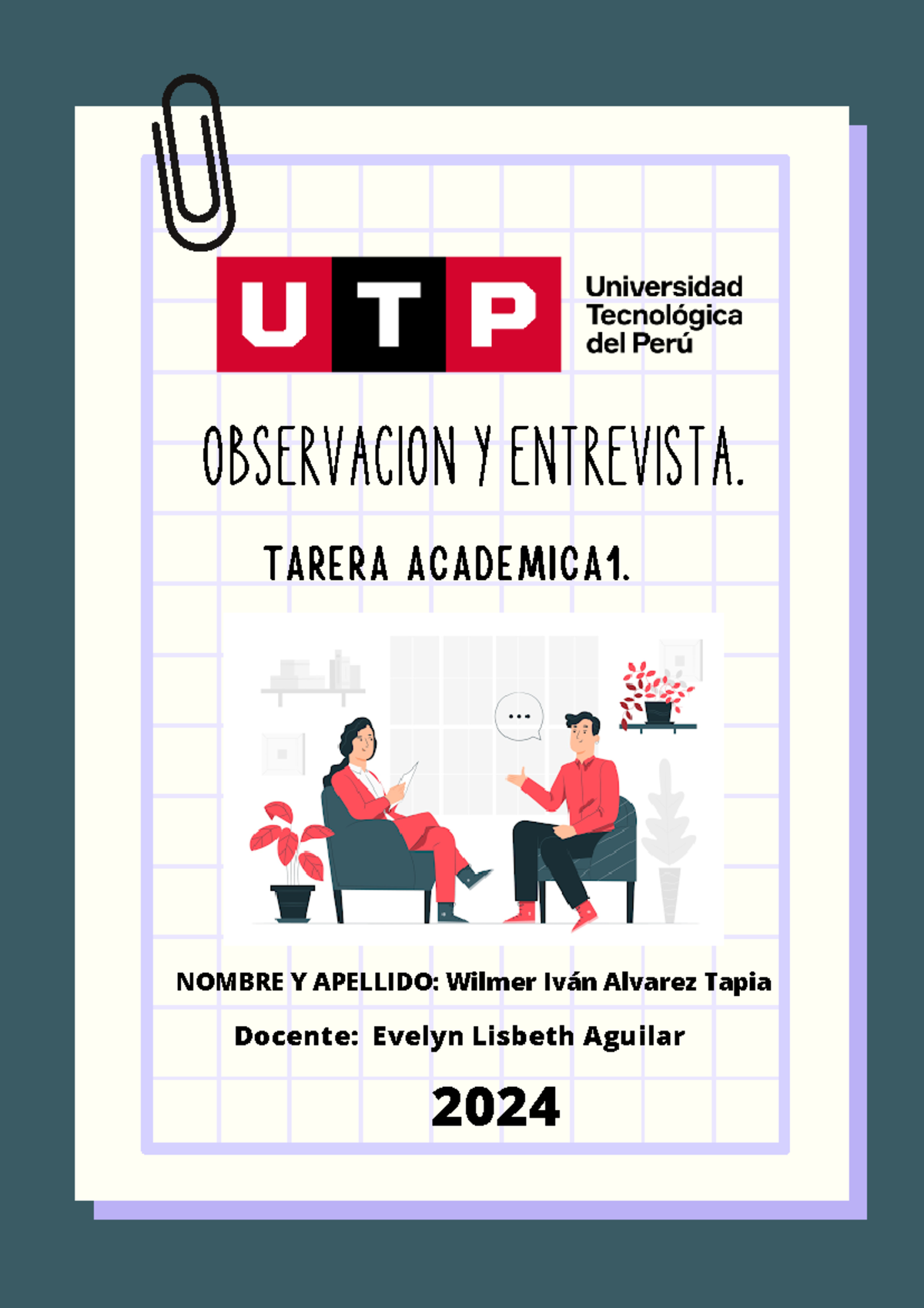 Documento A4 Portada Propuesta Proyecto Minimalista Violeta ...