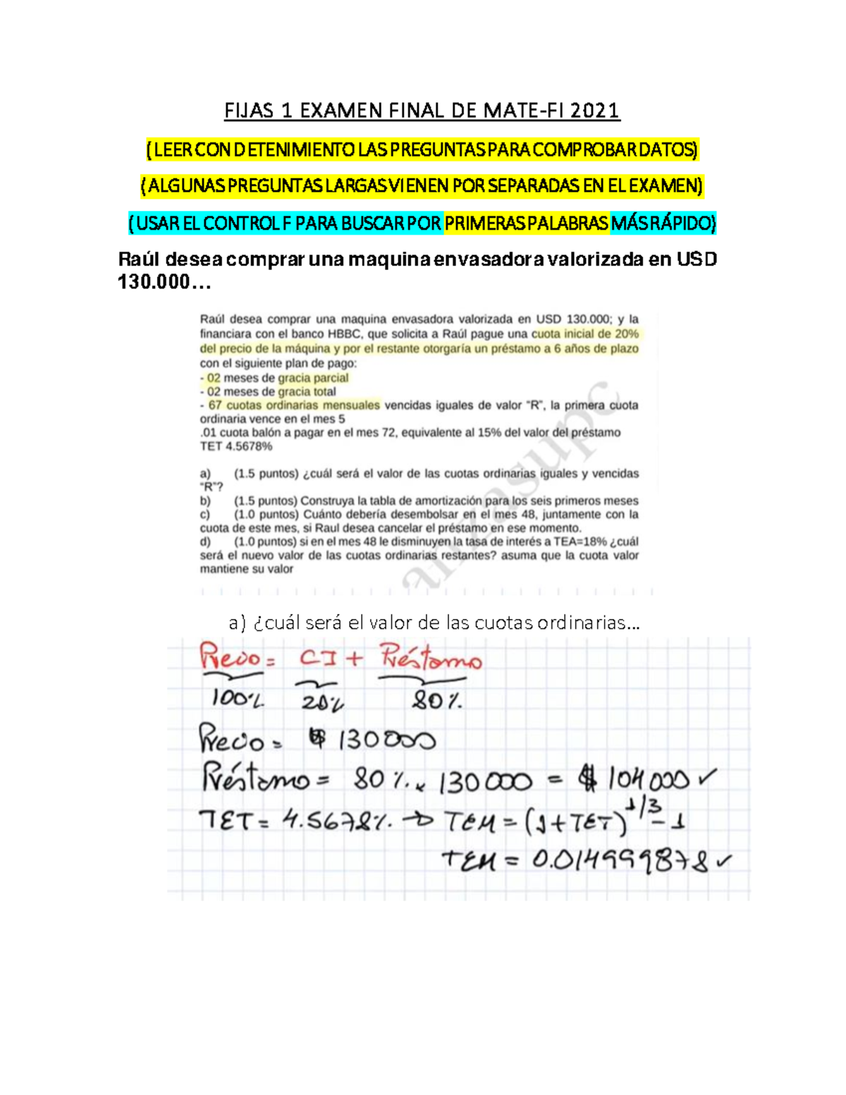 Final (1) MATE-FI 2021 - FIJAS 1 EXAMEN FINAL DE MATE-FI 2021 (LEER CON ...