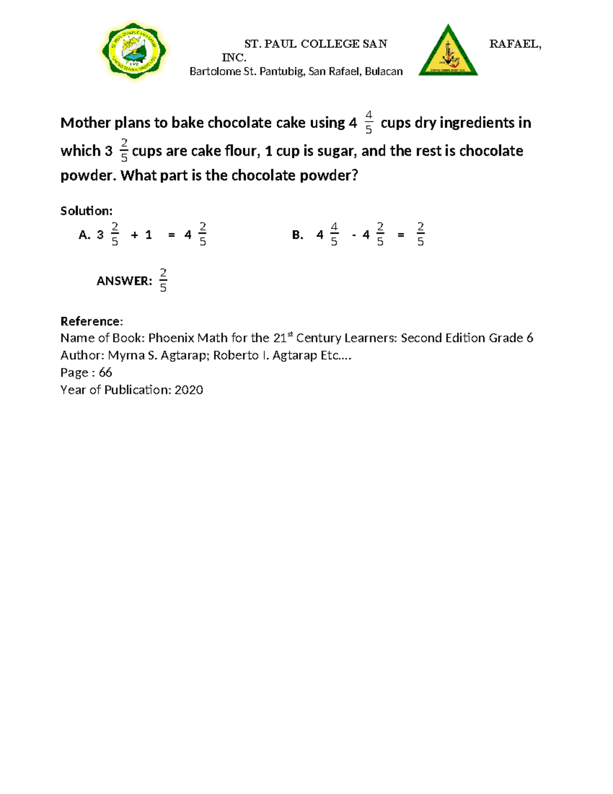 BulPrisa Questions for level 1 school year 2023-2024 - INC. Bartolome ...