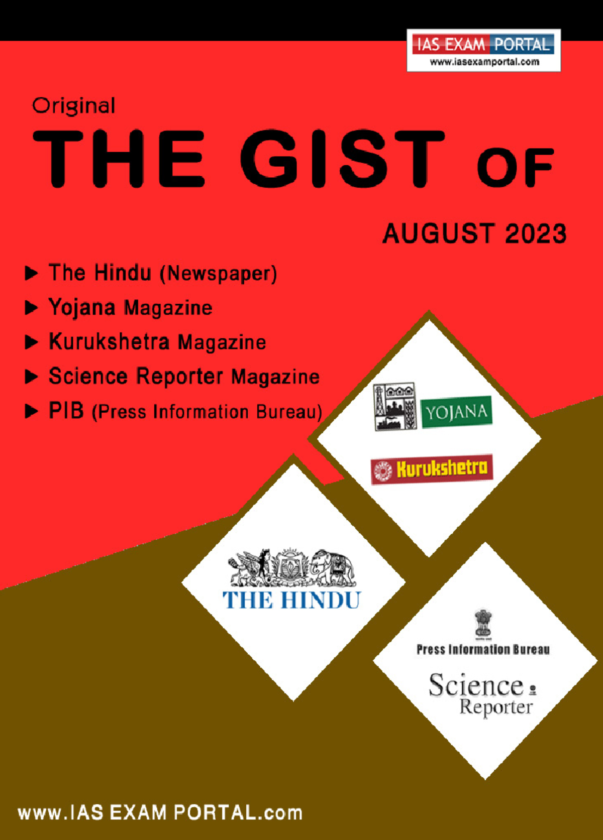 2023 #8 The Gist AUG 2023 - IAS EXAM Portal - CONTENTS - ‘The GIST ...