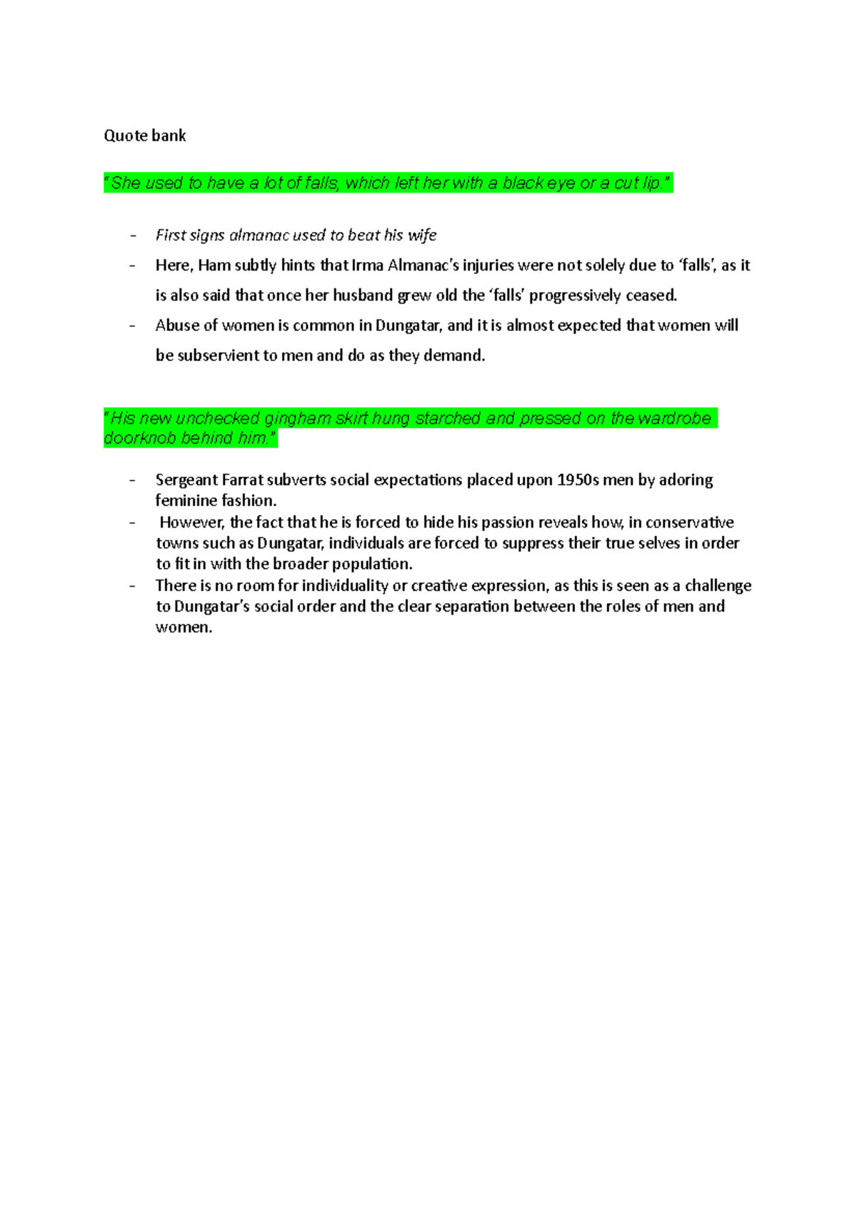 Quote bank - eee - Quote bank “She used to have a lot of falls, which ...