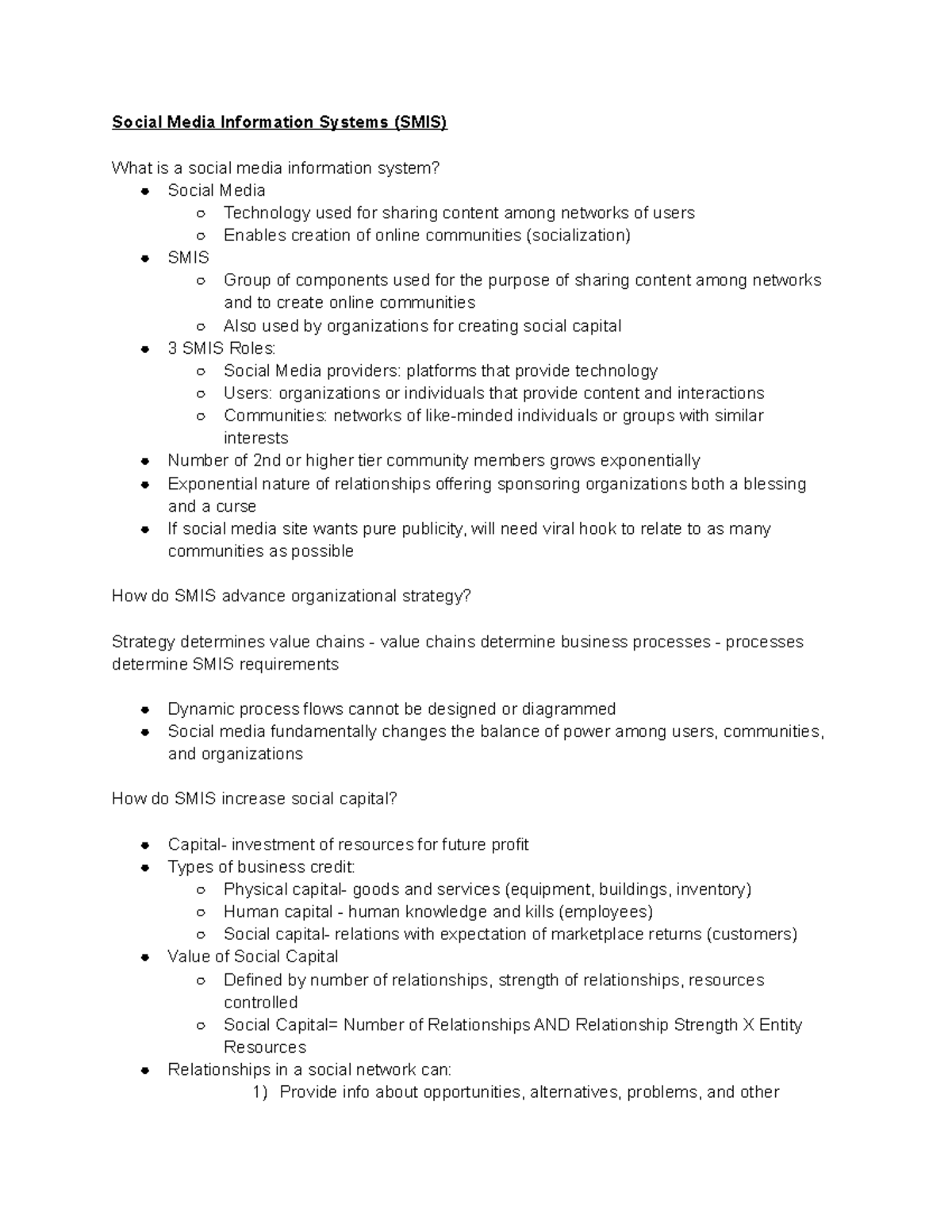 Chapter 9 - UMIS - Moriarity - Social Media Information Systems (SMIS ...