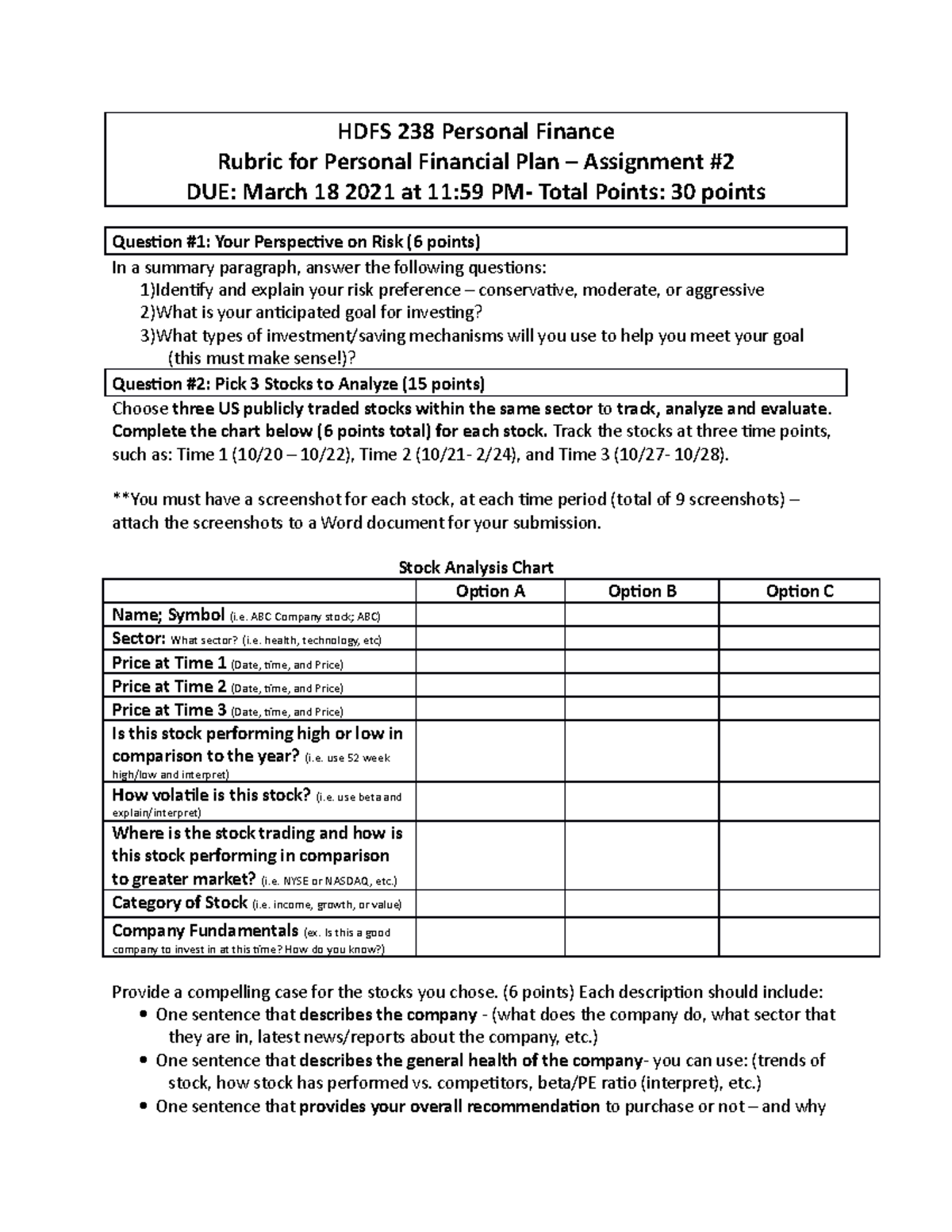 Assignment 2 spring 2021 - FCE 238 - MSU - Studocu