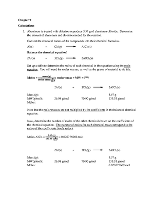 Third chem work assignment - Name: Mehammed Fand Chapter 5 Quiz 1) How ...