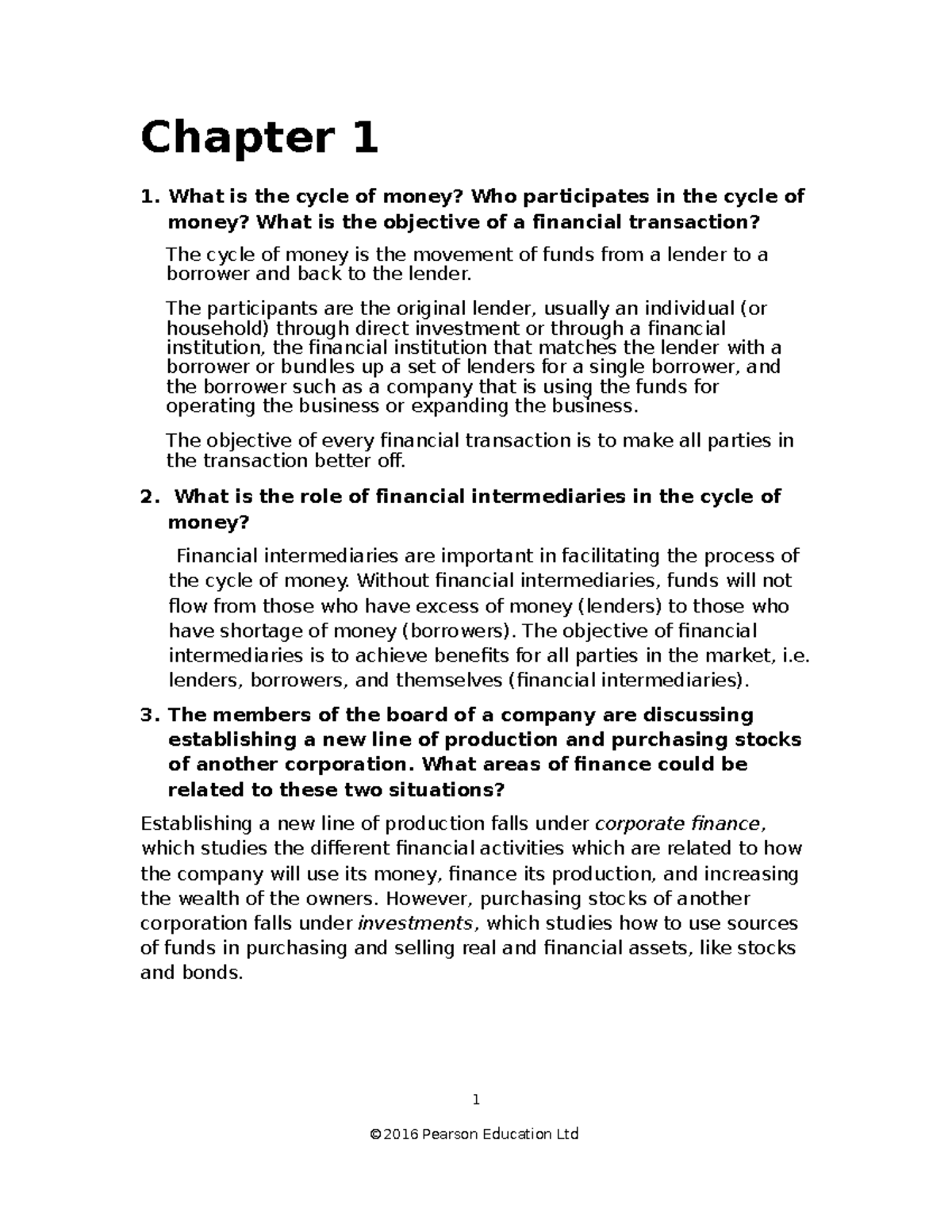 Brooks 3e IM 01 Student - mmmmmmmm - Chapter 1 1. What is the cycle of ...