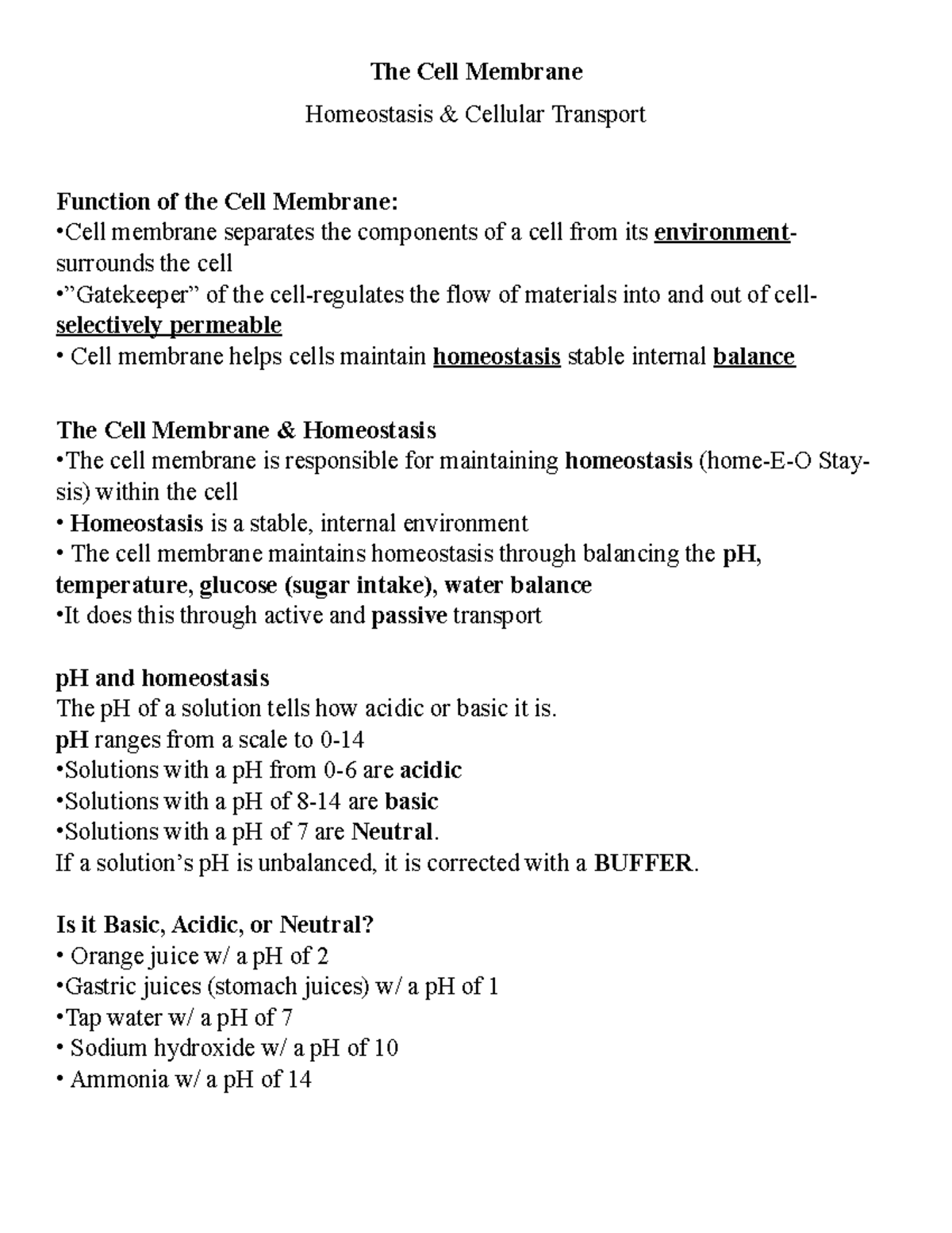 Inbound 9021081471835386286 - The Cell Membrane Homeostasis & Cellular ...