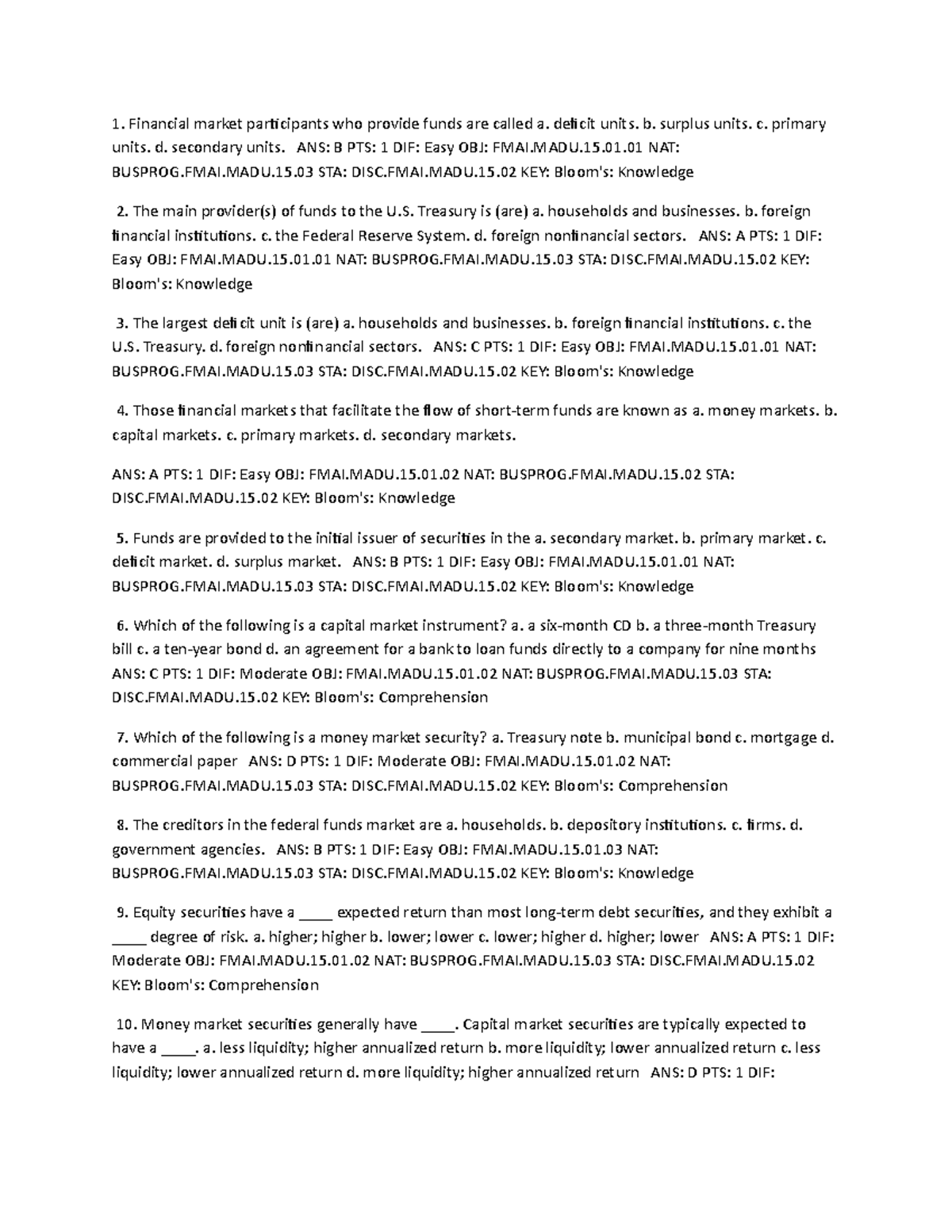 #1.1 - #1.1 Management Advisory Services Sample Problem mkdmvowamv ...