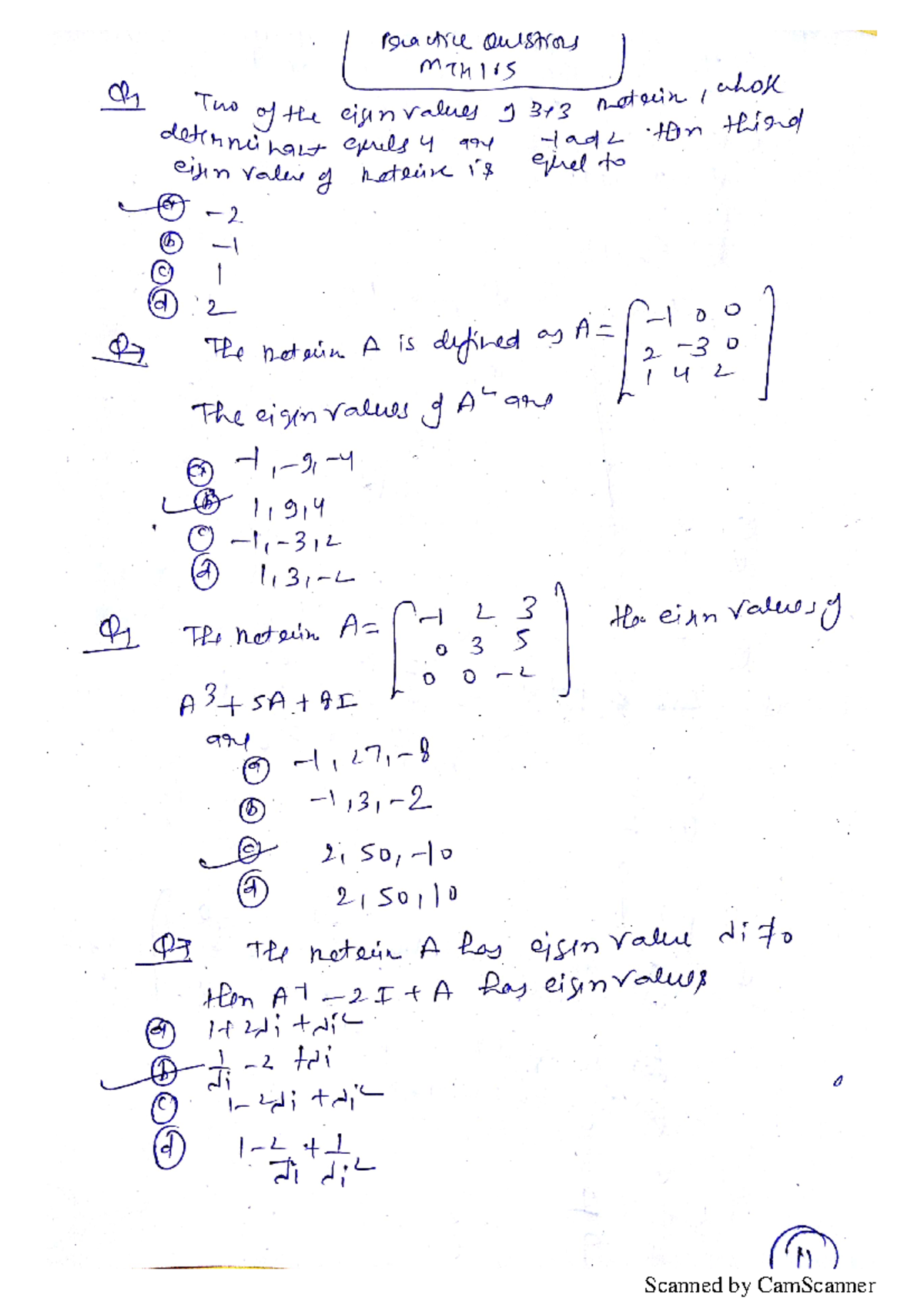 DOC 3 - notes - Engineering Mathematics - Scanned by CamScanner Scanned ...