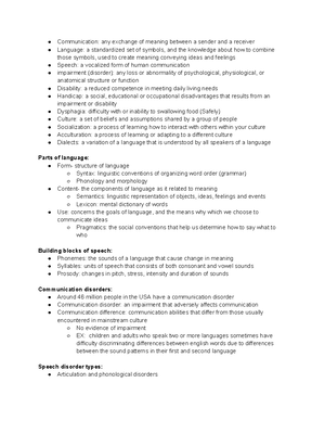 SLH Unit 4 Notes - This is Unit 4 of Intro to Speech Language and ...