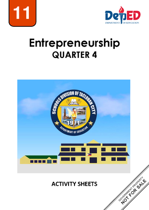 FABM2 Module 5 SLM - ABM - FABM Quarter 1 – Module 5: Cash Flow ...