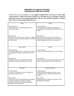 Reflective Writing - Social Orientation Assignment - APPENDIX P (required activity) Key-phrase ...