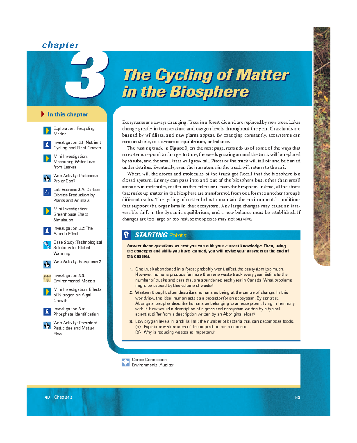 Ch 03 Bio - Biology 20 Text Book - In this chapter 33 The Cycling of ...