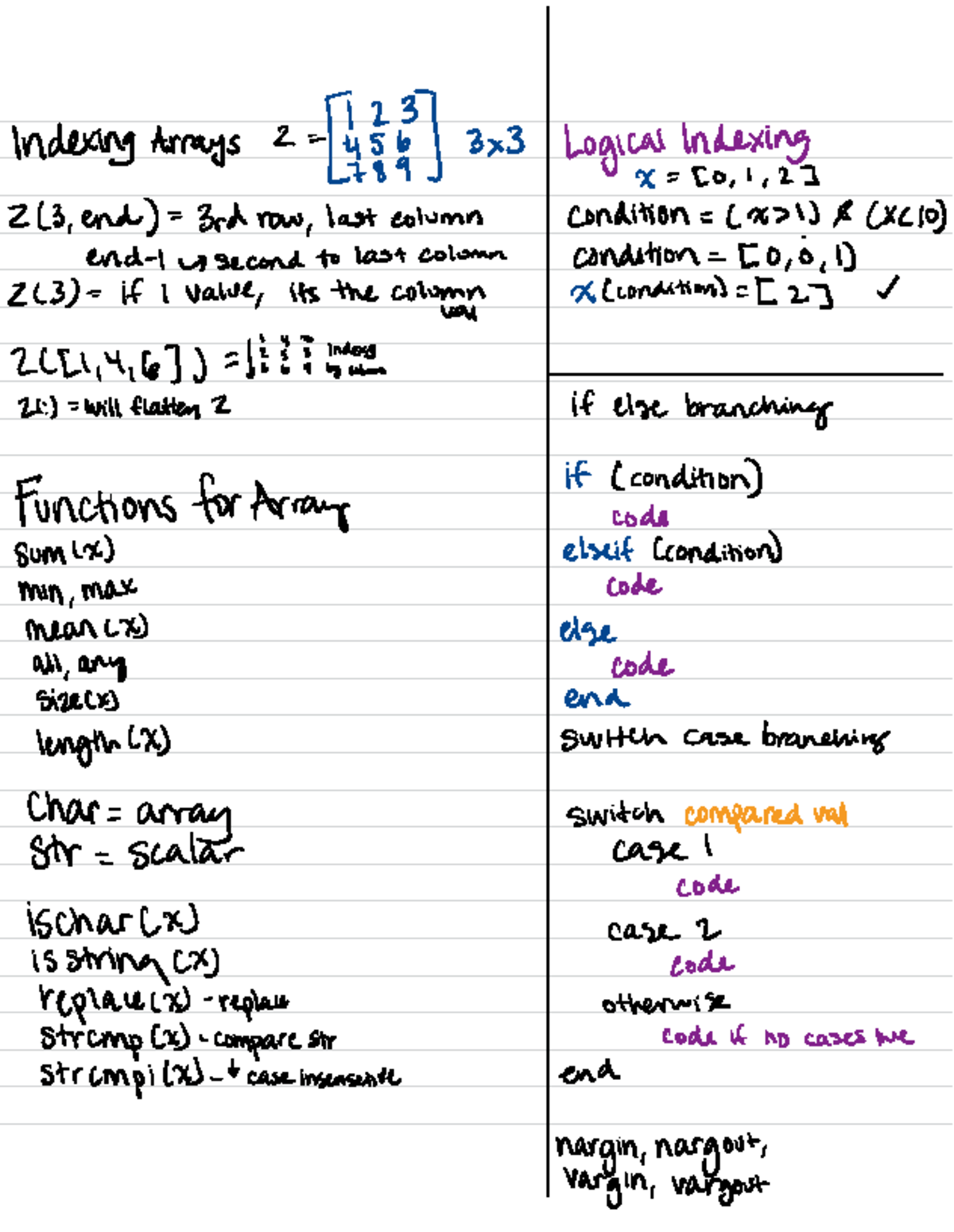 Untitled (Draft) - pleak - Indexing Arrays 2 = [L3] 3x Logical Indexing ...
