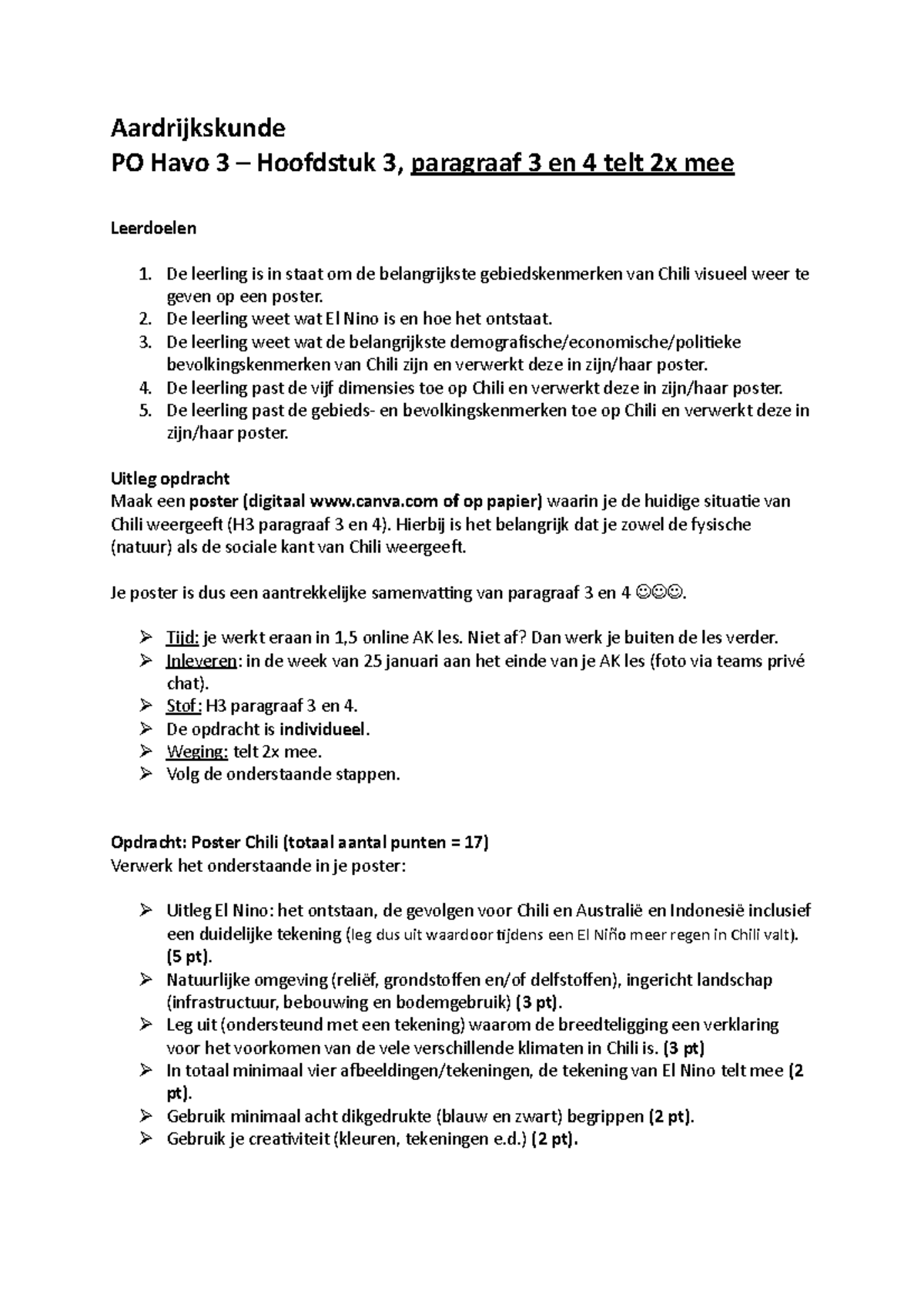 PO AK Havo 3 H3 P3 en P4 - Po ak - Aardrijkskunde PO Havo 3 – Hoofdstuk ...