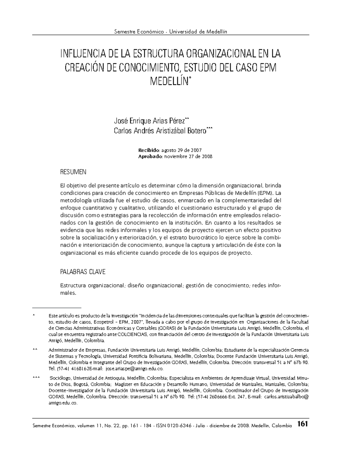 303-Texto del artículo-1122-1-10-2011 0926 - 161 Semestre Económico ...