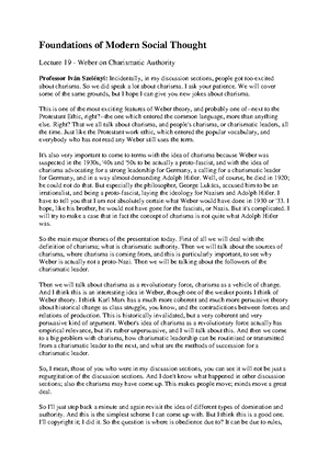 Lecture 22 - Durkheim and Types of Social Solidarity - Foundations of ...