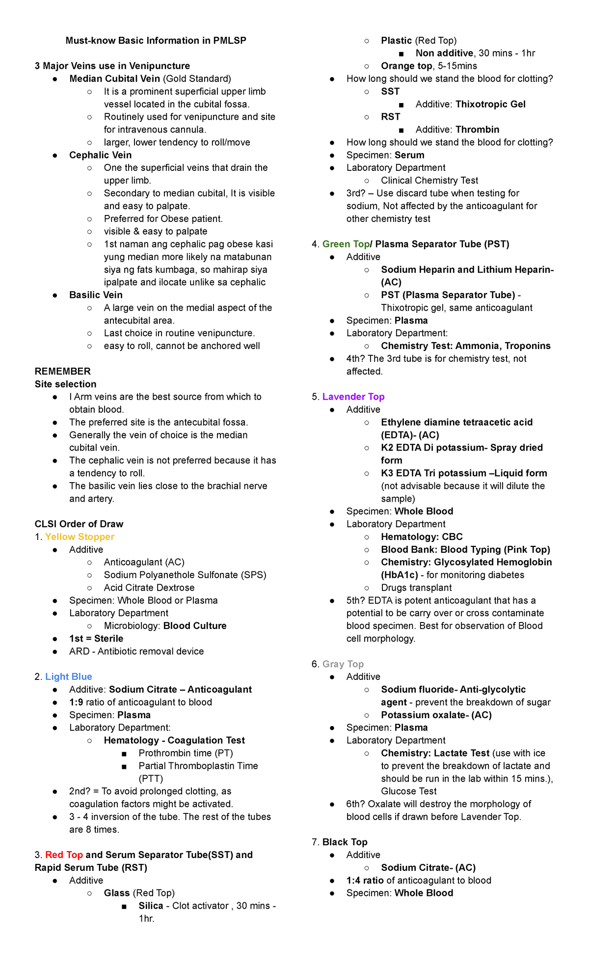 Must-know Basic Information in Pmlsp - Must-know Basic Information in ...