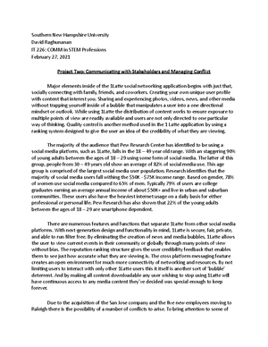 Module 3-2 Research Presentation - xxxxxxxxxxx IT-226 Comm in STEM ...