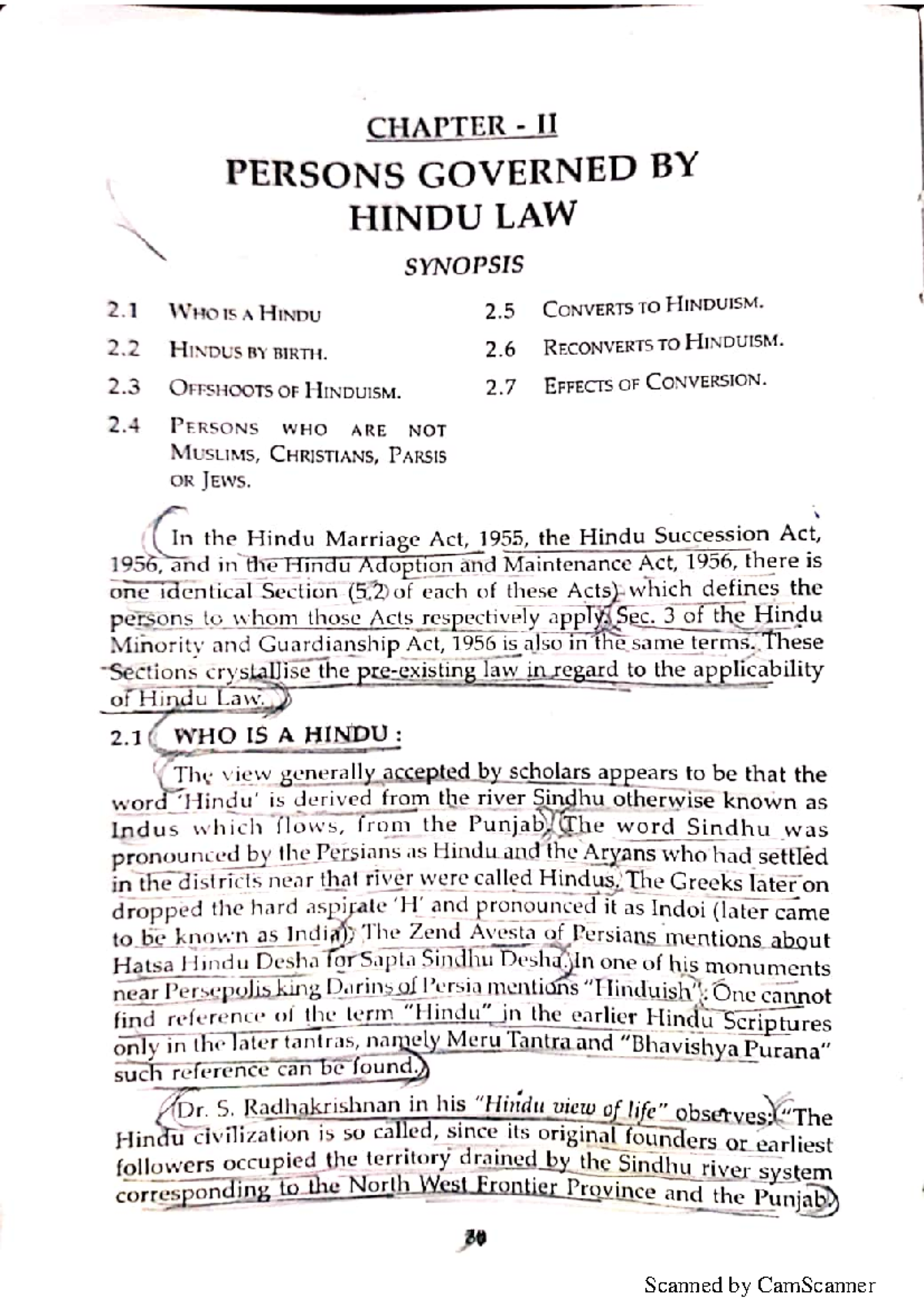 Hindu Law Notes - BA.LLB 5 years law - Studocu