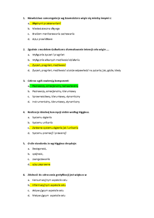 Epq-r ćwiczenia - KWESTIONARIUSZ OSOBOWOŚCI EYSENCKA EPQ – R CZYM JEST ...