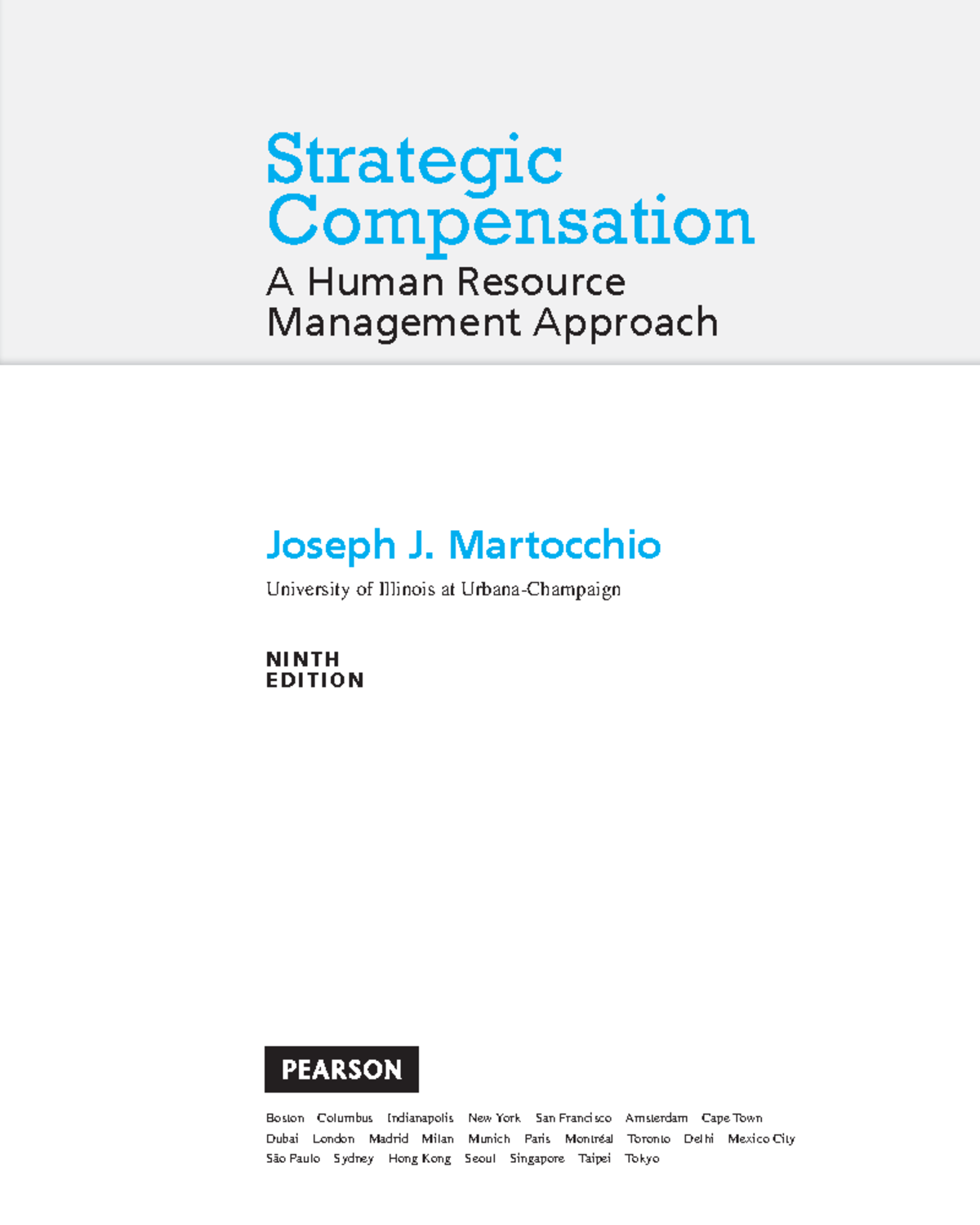Contents - Overview of Compensation - Boston Columbus Indianapolis New ...