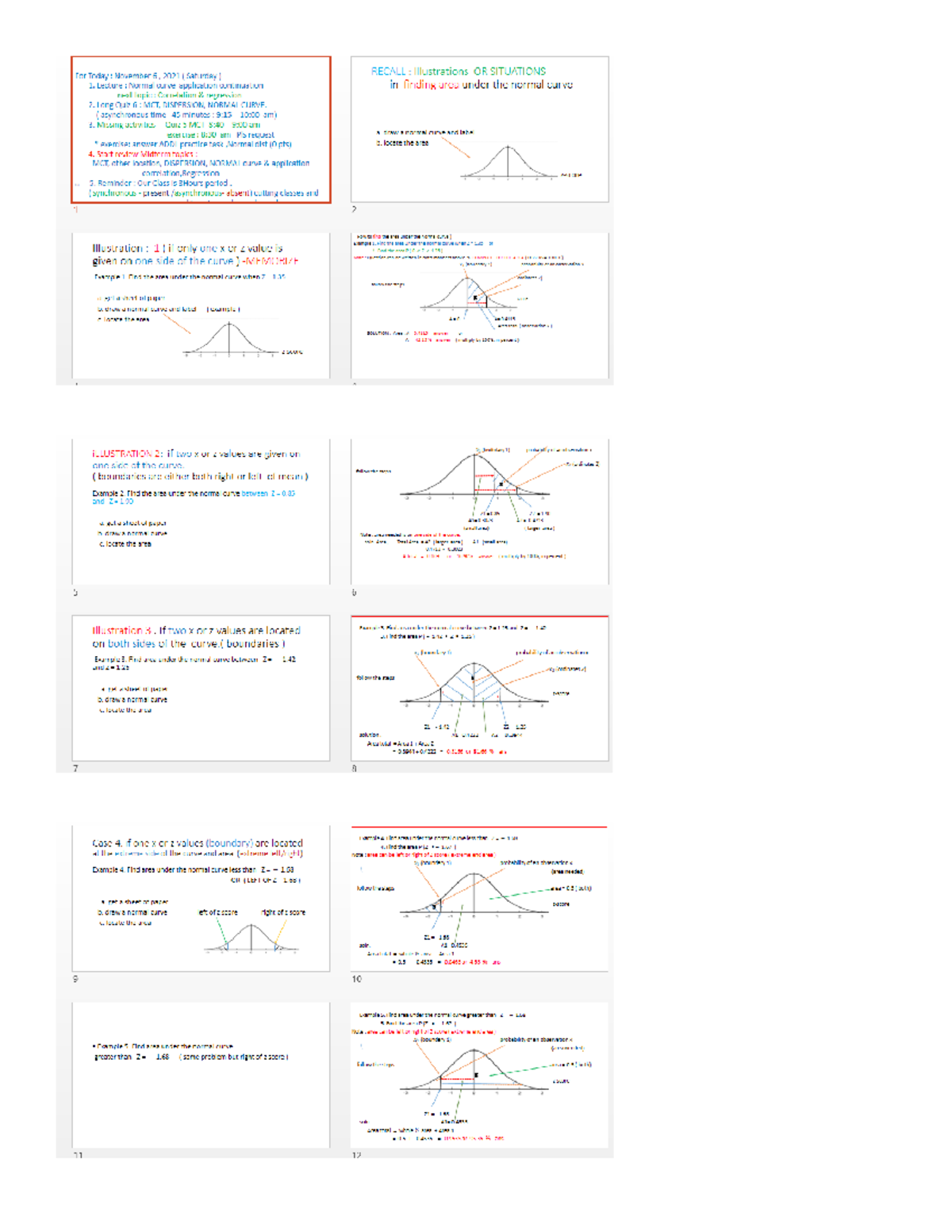 Normal Curve Application - Math, Science and Technology - Studocu