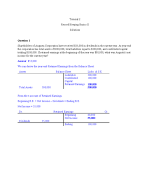 Mock Exam - HWS23 - B. Business Administration ACC 300 Introduction to Financial Accounting (HWS ...