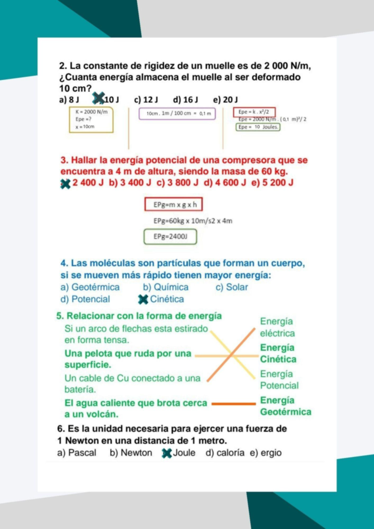 Energía 1 - Fisica y Quimica - Studocu