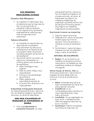 RPH - Module 2 - History - MODULE 2 Performance Task A. Column A’s are ...