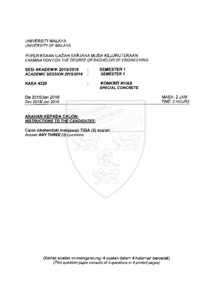 Exam 16 January 2015, questions - UNIVERSITI MALAYA UNIVERSITY OF MAL/1 ...