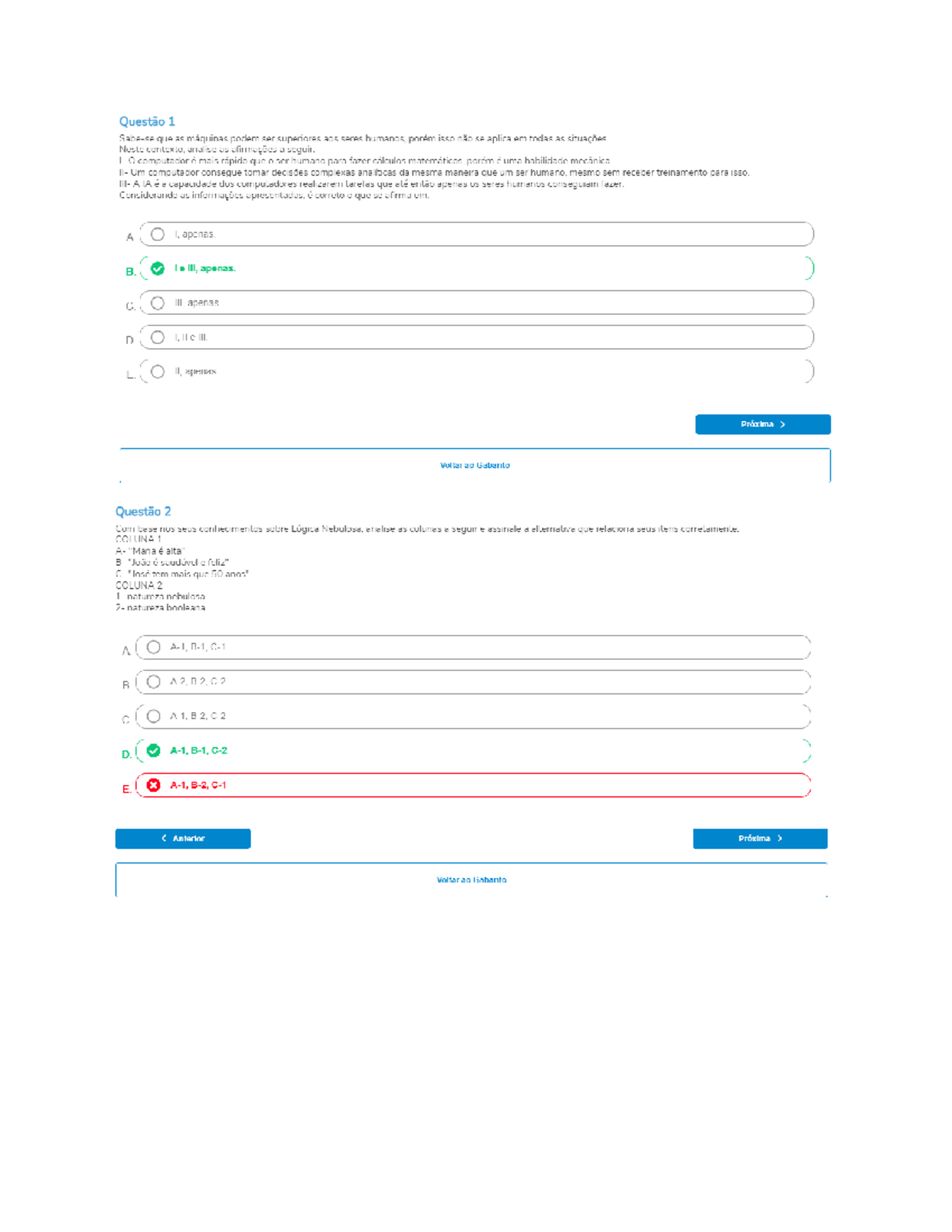 Prova Presencial - 1º Chamada - Técnicas DE Inteligência Artificial - engenharia de software ...