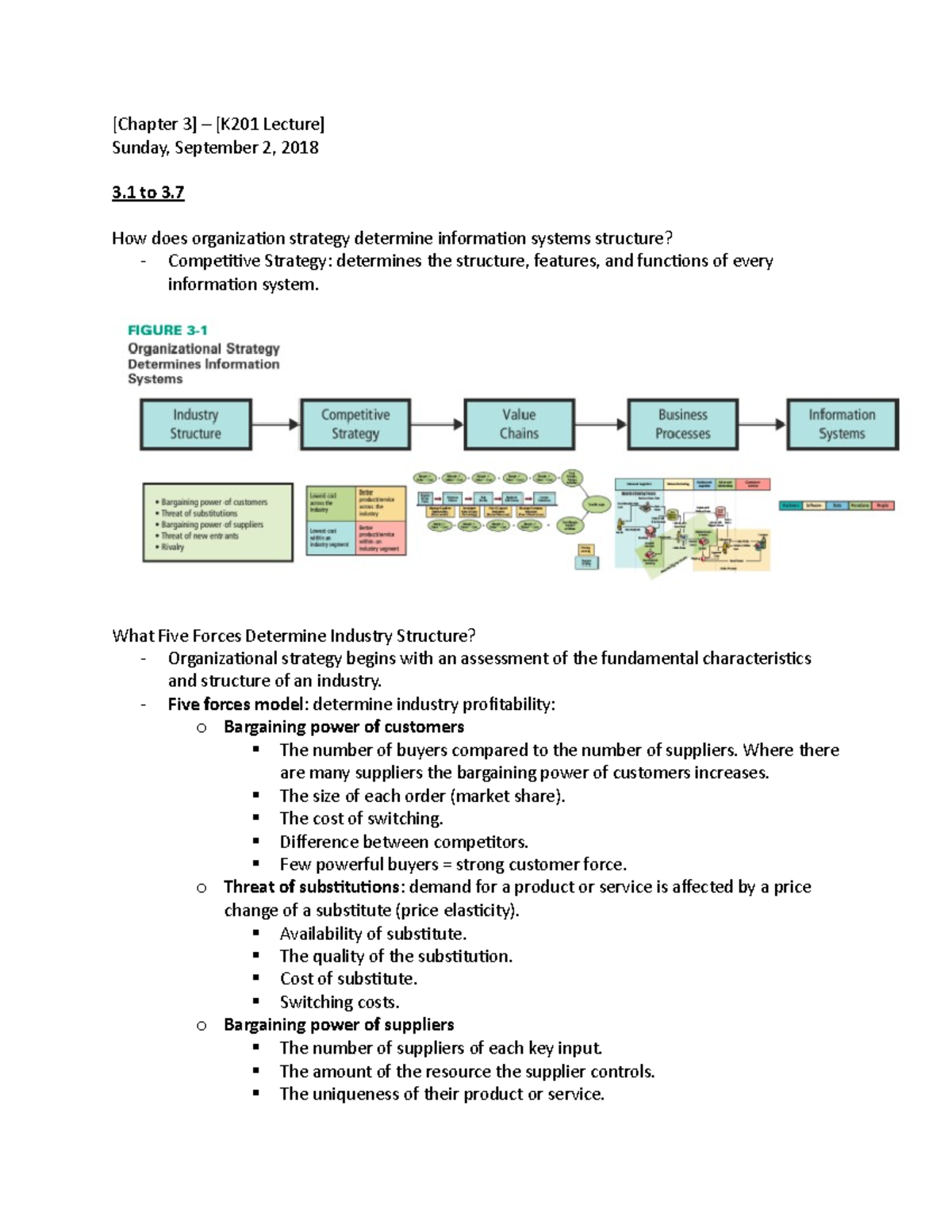 Chapter 3 - K201 Lecture - [Chapter 3] – [K201 Lecture] Sunday ...