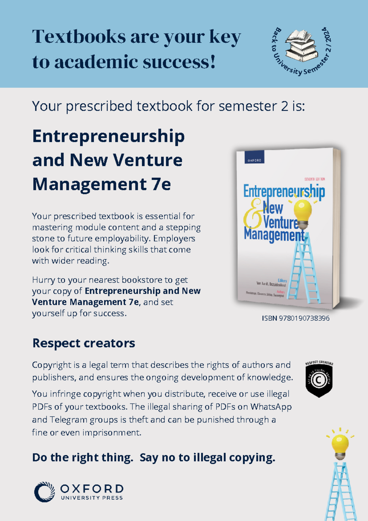 Entrepreneurship and New Venture Management 7e - Textbooks are your key ...