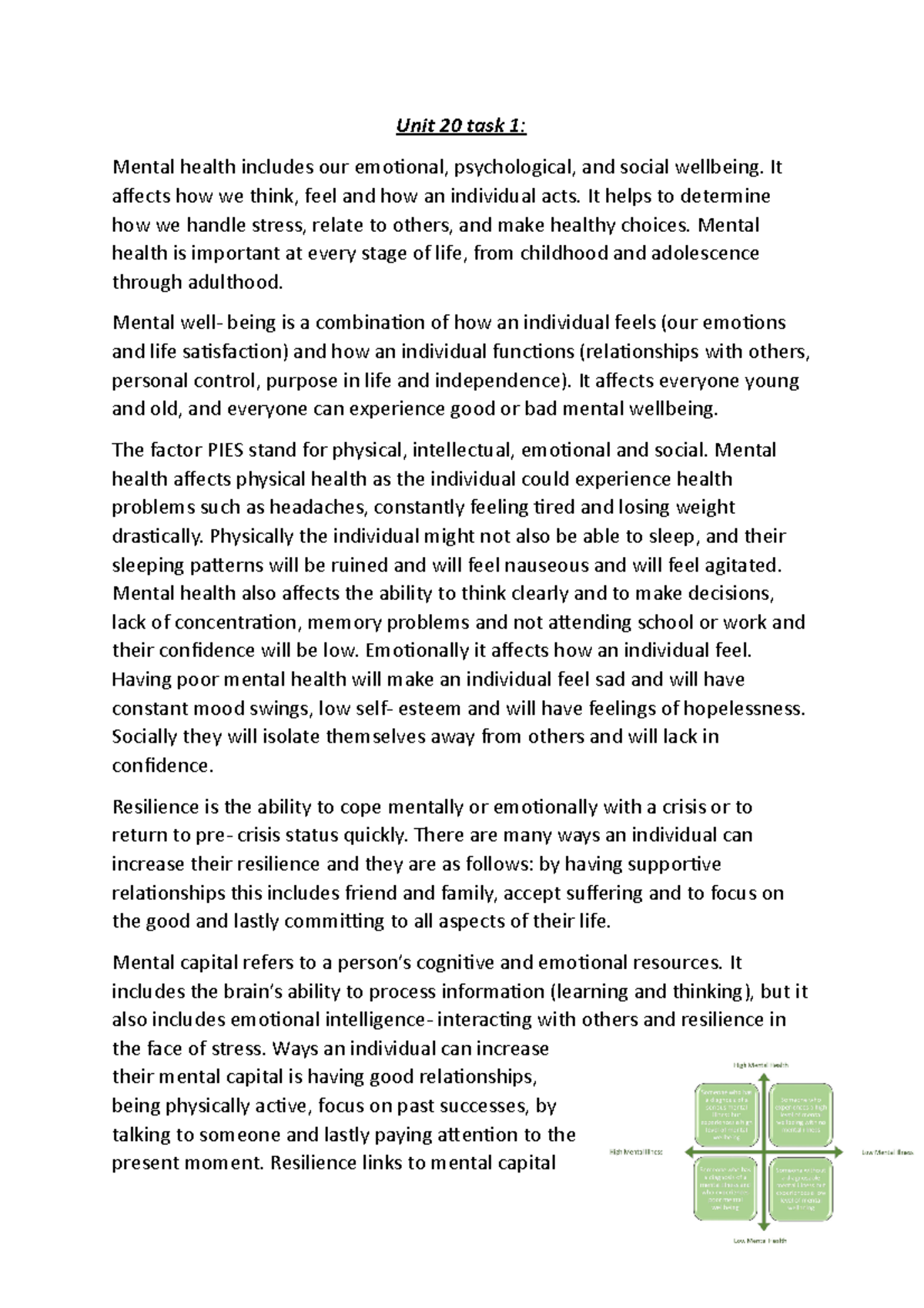 UNIT 20 TASK 1 - What the dual axis is and how different factors affect ...