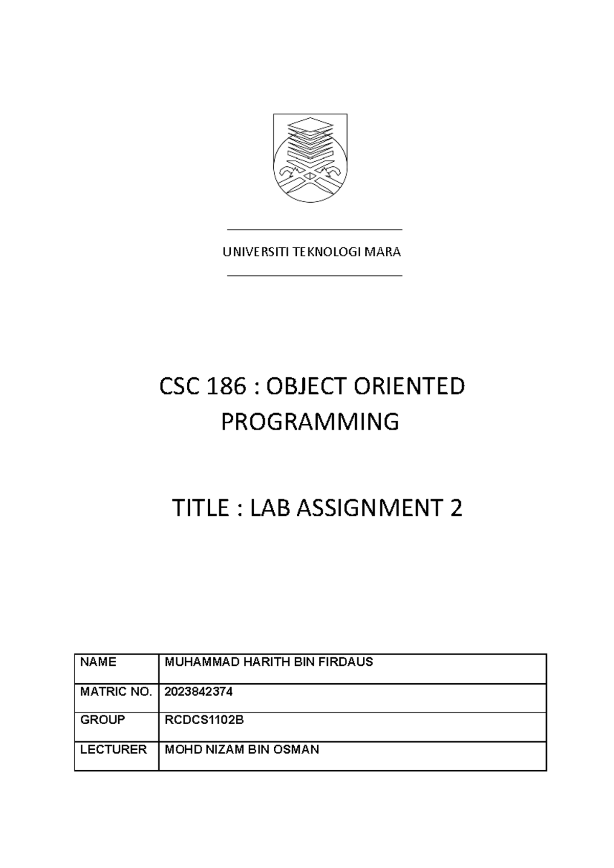 186 - lab exercise 186 ...