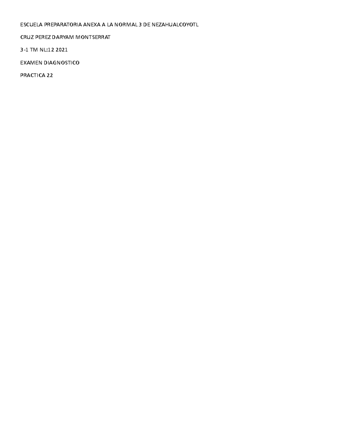 Escuela Preparatoria Anexa A LA Normal 3 DE Nezahualcoyotl - ESCUELA ...